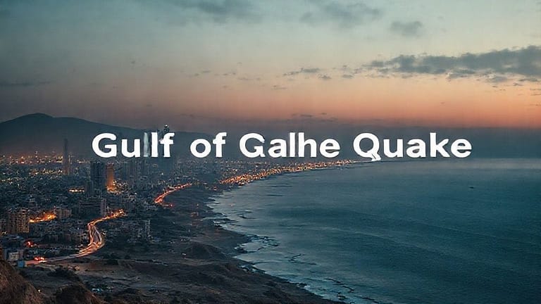 Gulf of Aqaba Earthquake 1995: A day of terror