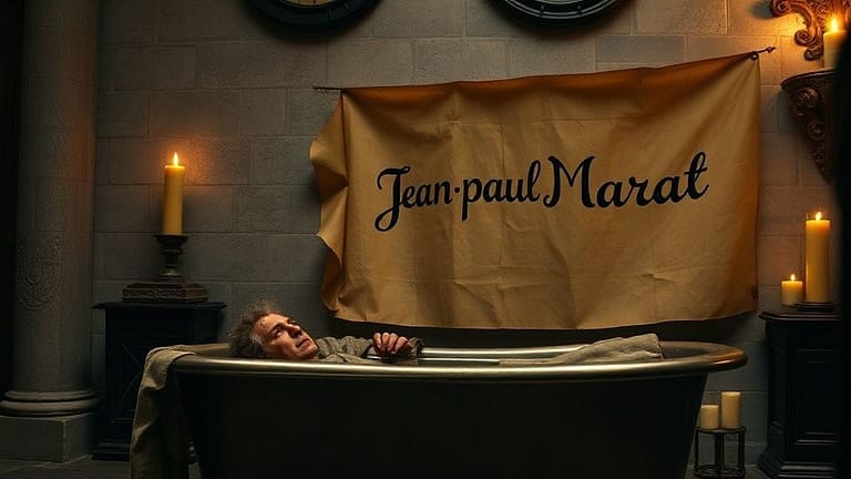 Jean-Paul Marat death — Paris, France | 1793-07-13 | Famous Deaths